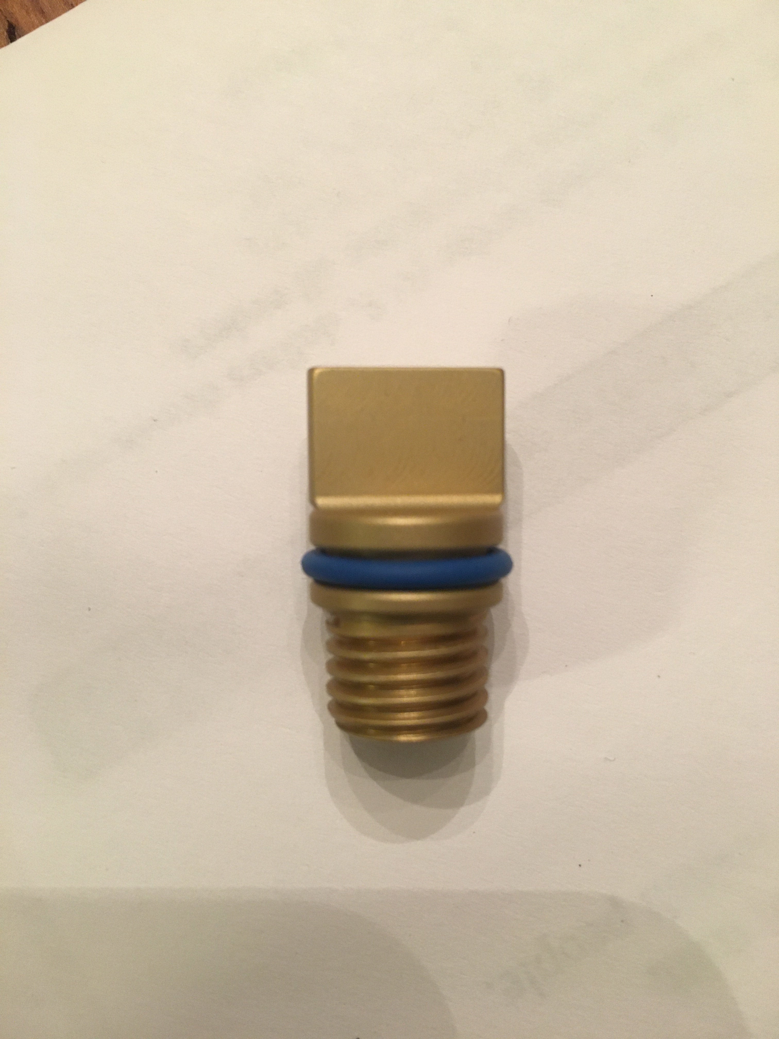 Canyon/Colorado Duramax fuel filter drain plug | Farkle Factory